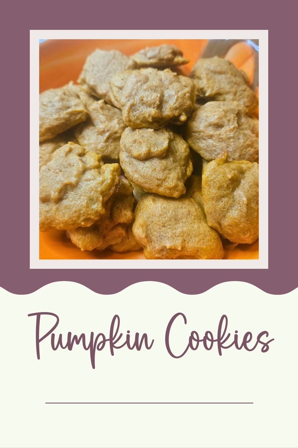 Soft and Tender Vintage Pumpkin Cookies - Lintukoto Homestead